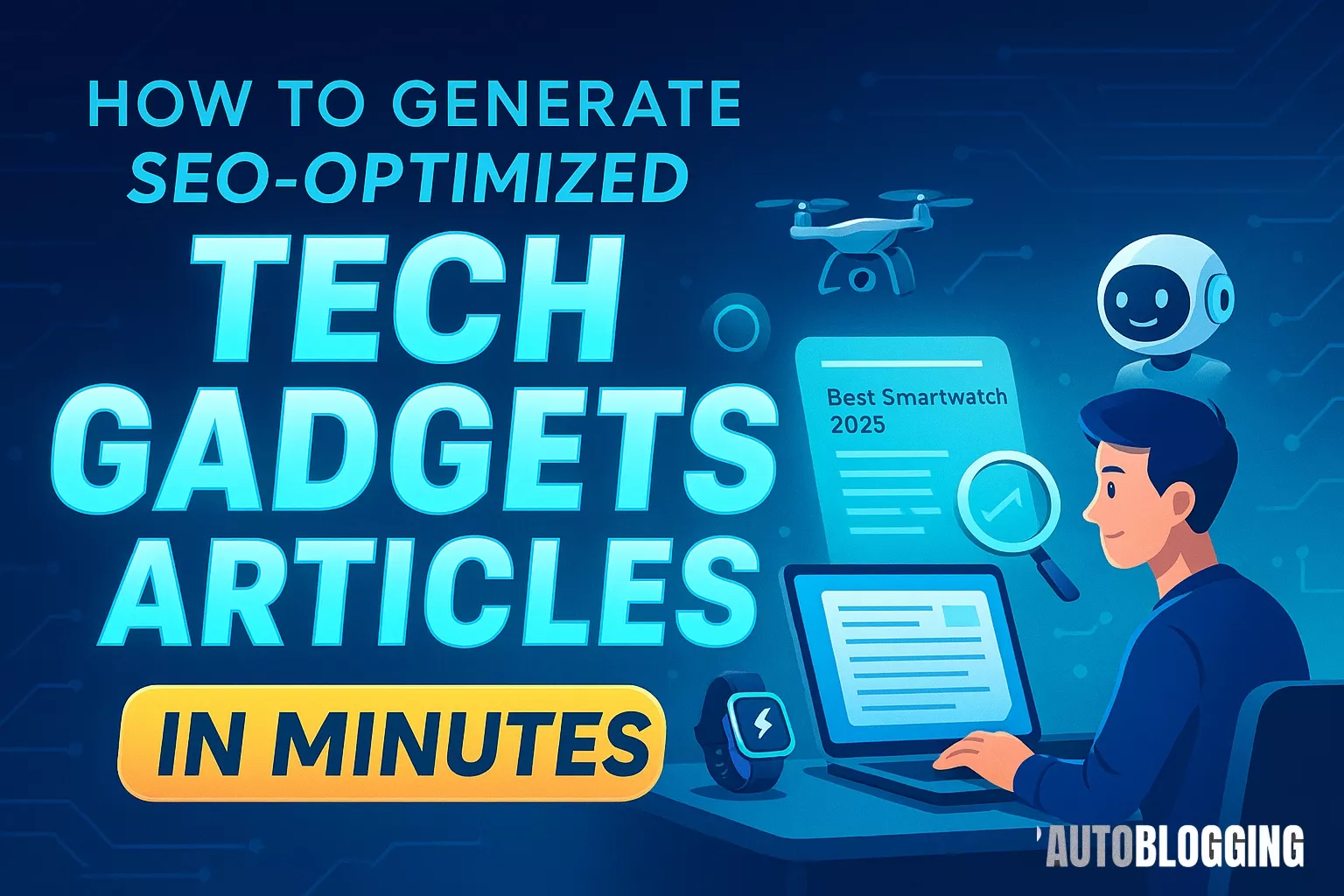 Tech Gadgets Articles in 3 Minutes with AI – Under $1/Article ...