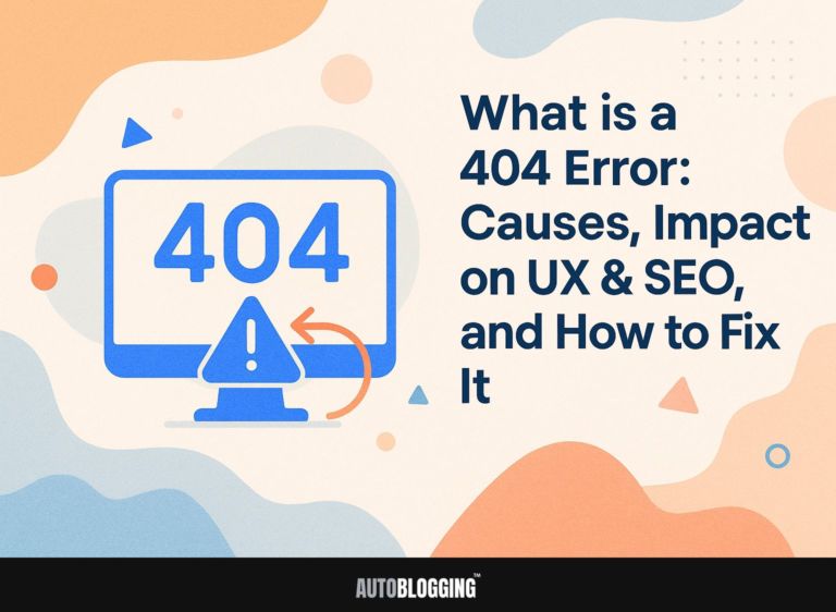 What is a 404 Error: Causes, Impact on UX & SEO, and How to Fix It ...